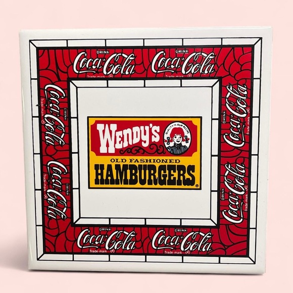Wall Decor | Wendys Cocacola Wall Tile | Poshmark
